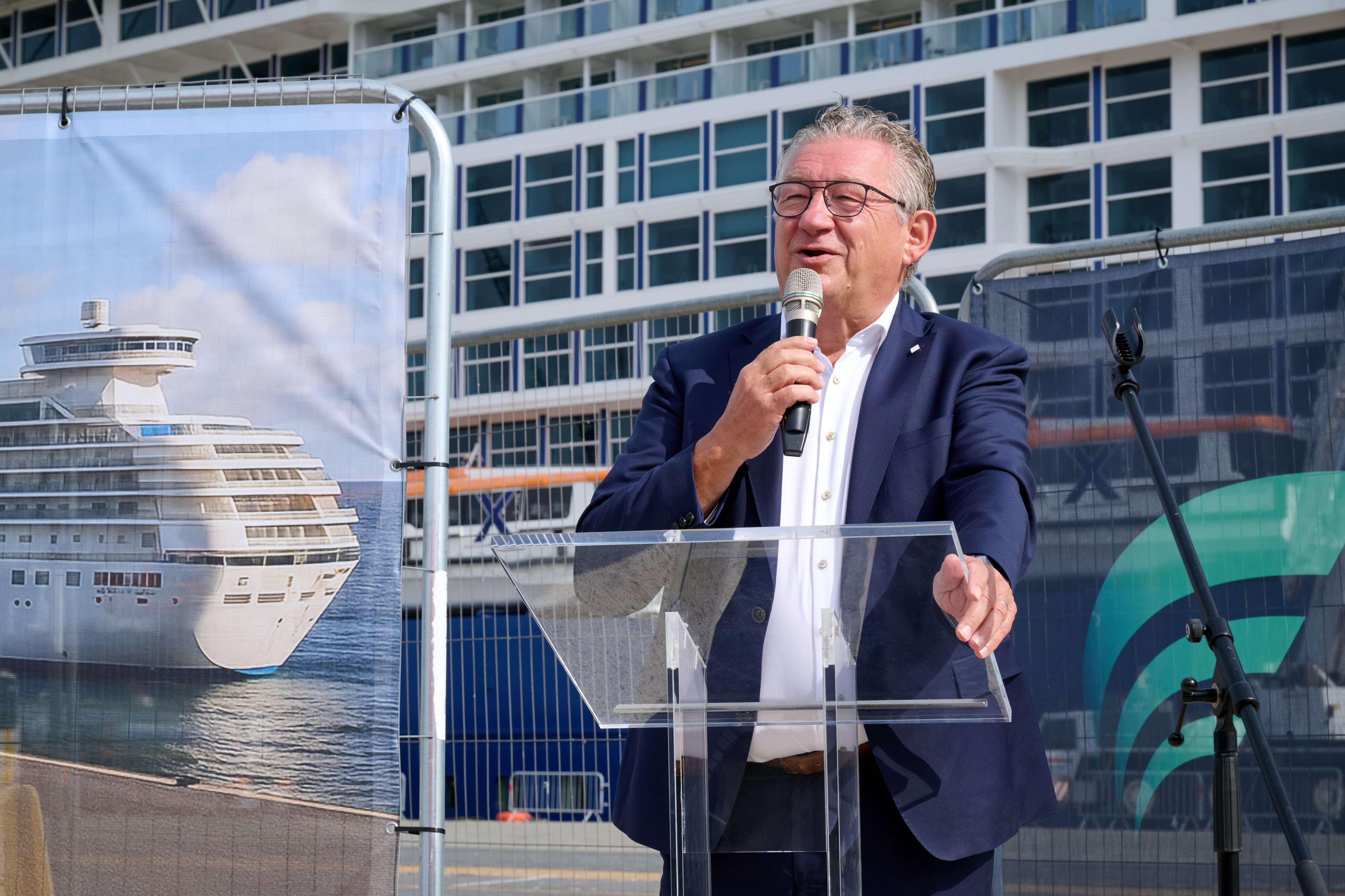 Start werken voor walstroom aan cruiseterminal Zeebrugge
